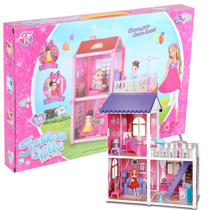 Doll House Price in Pakistan | Doll House Set – Kidz N Baby – KidzNBaby