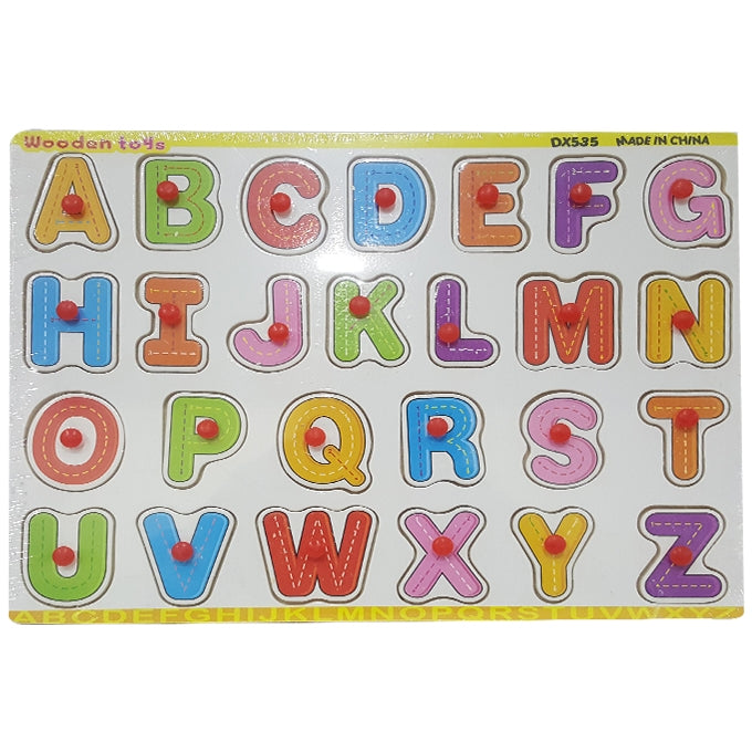 Alphabets Learning ABC Line Wooden Puzzle - Fun Educational Toy – KidzNBaby